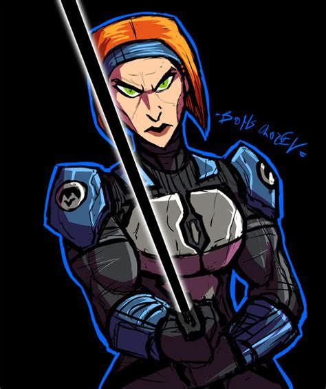 Darksaber Wieldin Bo Katanstar Wars By Artfrenzyboris On Deviantart