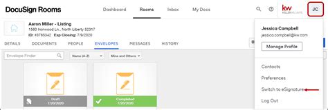 Set Up In Person Signing For A Docusign Envelope Kw Answers