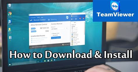World Tech How To Download And Install Teamviewer For Windows 10 Teamviewer Windows 10