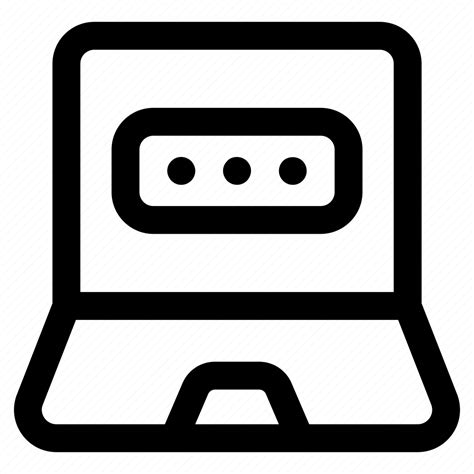 Laptop Password System Protection Security Safety Authentication Icon Download On Iconfinder