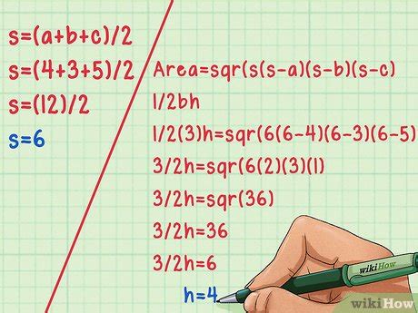 Ways To Find The Height Of A Triangle WikiHow Ways To Find The Height Of A Triangle WikiHow