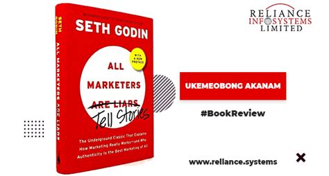 Review Of All Marketers Tell Stories By Seth Godin Ibukun Ogundipe