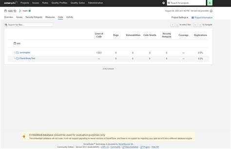Analysis End Successfully But Doesnt Show The Dashboard Sonarqube Server Community Build