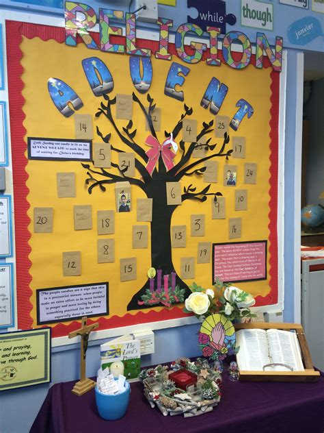 Advent Re Display School Displays Display Decor