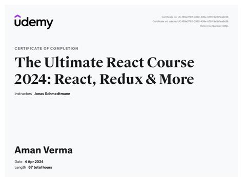 Aman Verma On Linkedin React Certification Professionaldevelopment
