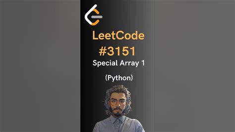 Leetcode3151 Special Array I Python Youtube