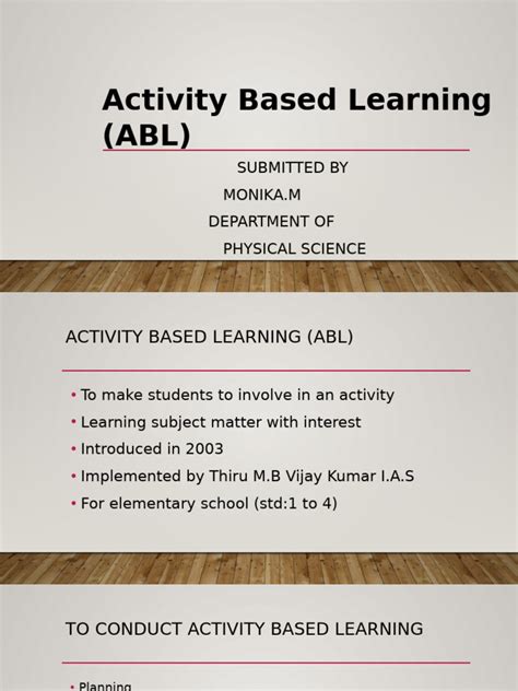 Activity Based Learning Pdf