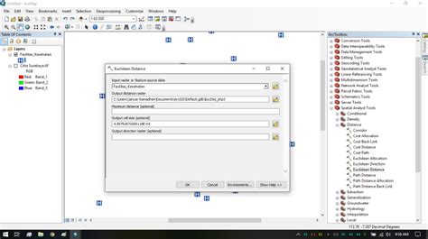 Proximity Tools Raster Based Pada Arcgis Jr Surv