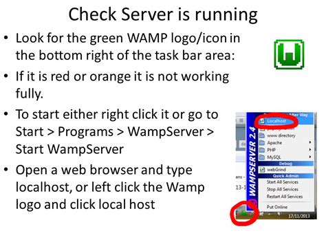 Wamp Windows Apache Mysql And Php Ie “wamp” Why Wamp Wampserver Is