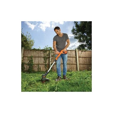 Black & Decker ST182320 débroussailleuse et coupe-bordure Batterie Noir ...
