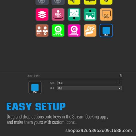 Visual Keyboard Lcd Display Keys Programmable Shortcut Keyboard Macro