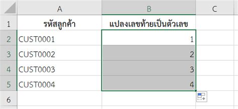 ฟังก์ชัน Right ใน Excel ดีครับดอทคอม