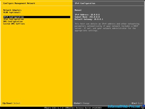 Vmware Esxi 7 0 Or 6 7 Direct Console User Interface Dcui Presentation Vmware Tutorials