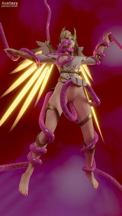 Rule 34 1girls 3d Auxtasy Blender Feet Female Mercy Oral Oral Penetration Overwatch Pussy Solo