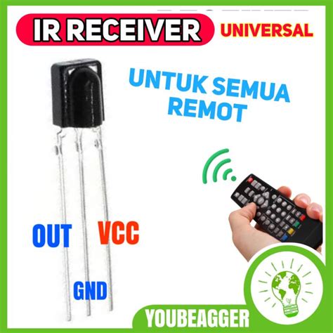 Jual Infrared Receiver Universal Ir Remote Receiver Indonesia Shopee Indonesia