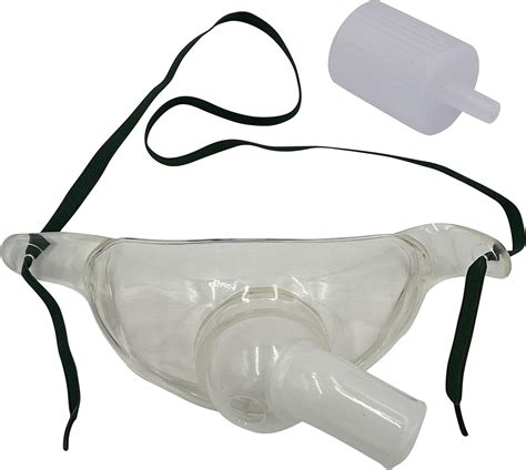 5pk Adult Oxygen Tracheostomy Collar Mask W Swivel Connector And Tubing Adapter