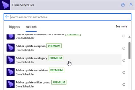 part 1 setting up the connector dime scheduler