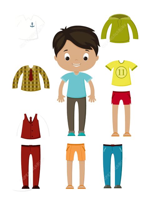 Мальчик из бумаги своими руками