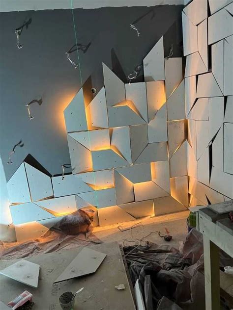 Декоративни 3d панели 3д гипсови панели облицовки за стени 0035 гр Варна ВИНС • Olx Bg