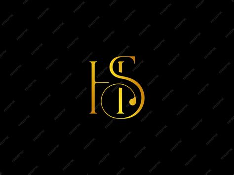 Premium Vector Hs Logo