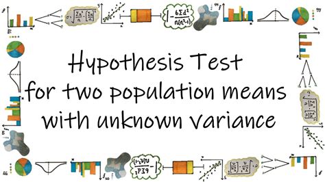 Hypothesis Test For Two Population Means With Unknown Variance Mrs Hodgetts Statistics
