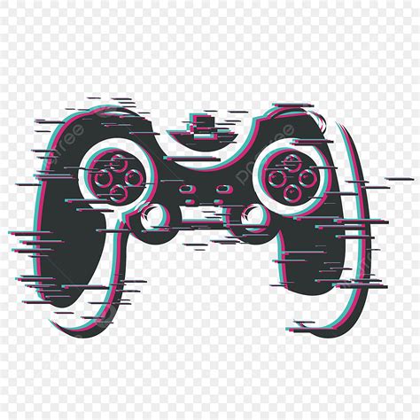 오류 바람 게임 컨트롤러 요소 컨트롤러 클립 아트 검은색 빨간색 벡터 Png 일러스트 및 벡터 에 대한 무료 다운로드 Pngtree