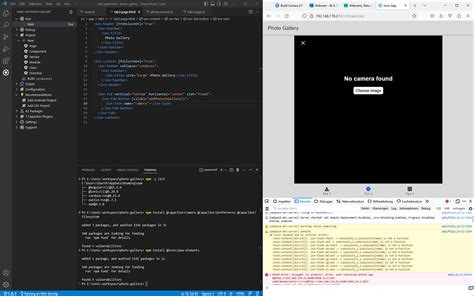No Camera Found Capacitor Ionic Forum