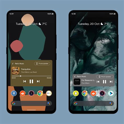 Android 11 Style Music Widgets R Kustom