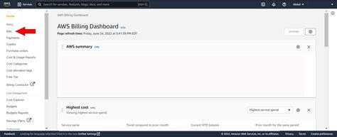 Aws Billing Dashboard Instructions Miro Consulting