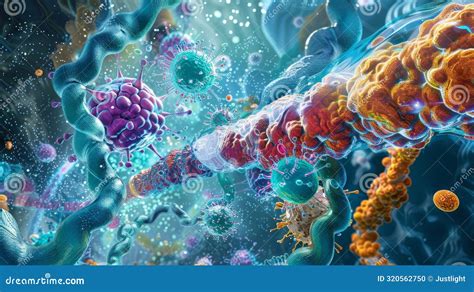 An Illustration Of Membrane Proteins Including Integral And Peripheral Proteins Affecting The