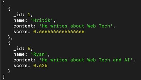 Using Relevance Based Search And Search Indexes In Mongodb Geeksforgeeks