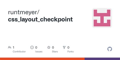 GitHub Runtmeyer Css Layout Checkpoint
