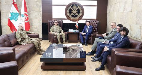 الوكالة الوطنية للإعلام قائد الجيش استقبل مدير العلاقات الدولية في