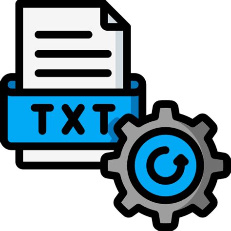 Txt File Basic Miscellany Lineal Color Icon