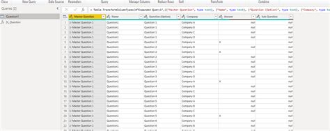 Solved Transformer Different Rows Of 1 Column Into Multi