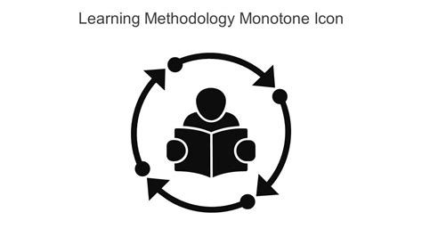 Learning Methodology Monotone Icon In Powerpoint Pptx Png And Editable