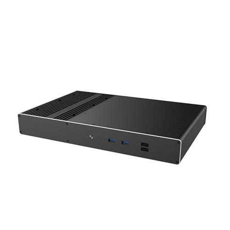 Galileo T Plus 1u Fanless Thin Mini Itx Case For Intel® Lga1700