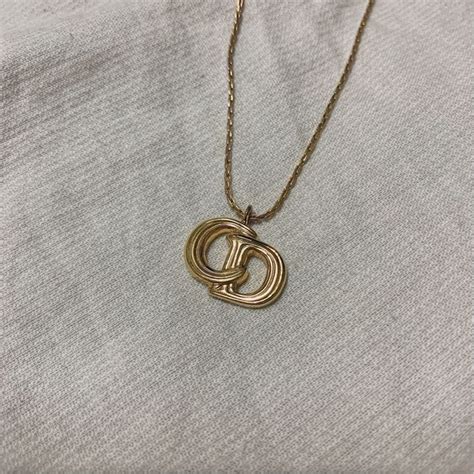 [빈티지] Cd 로고 크리스찬 디올 목걸이 상품 상세 크로켓