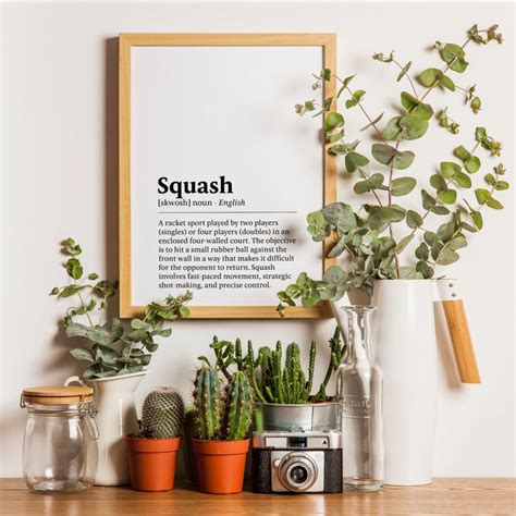 Squash Print Poster Set Set Of 3 Squash Posters Etsy