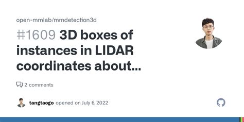 3d Boxes Of Instances In Lidar Coordinates About Nuscenes · Issue 1609