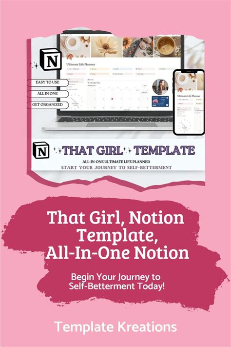 Notion Dashboard Virtual Assistant Template Notion Life Planner Template Self Improvement