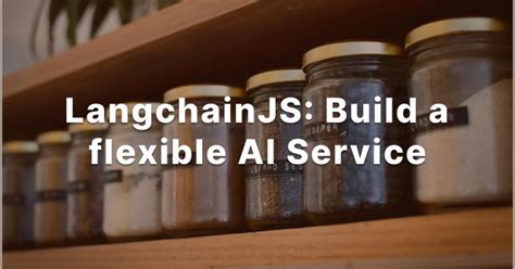 Patrick Passarella On Linkedin Getting Started With Langchainjs Build