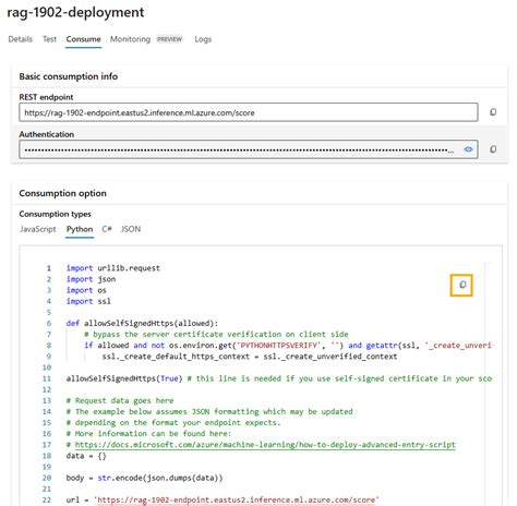 02 Deploy The RAG Flow To An Online Endpoint Operationalize LLMs