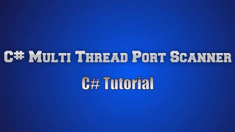 c [open source] tcp portscanner how to create your own youtube