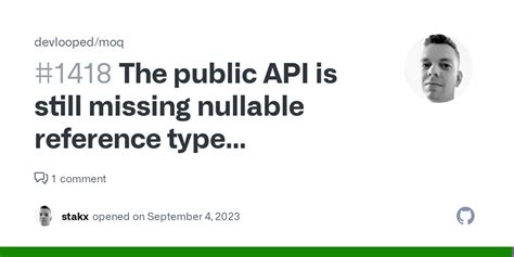 The Public Api Is Still Missing Nullable Reference Type Annotations Issue Devlooped