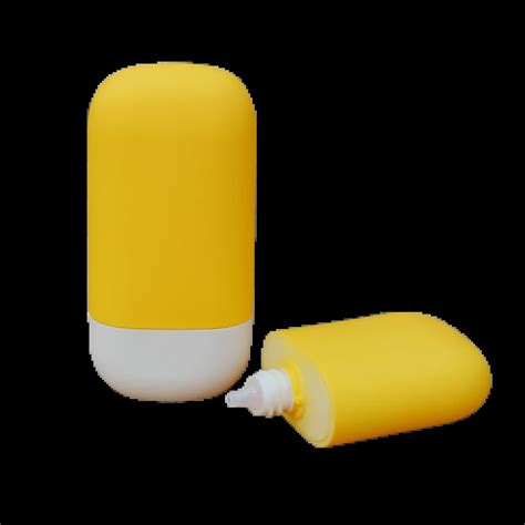 30ml 50ml Pe Sunscreen Bottles Cosmetic Pack