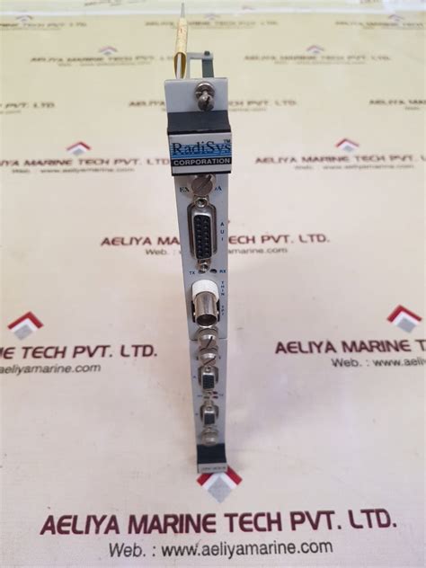 Radisys Exm 10a Ethernet Interface Card Aeliya Marine Tech