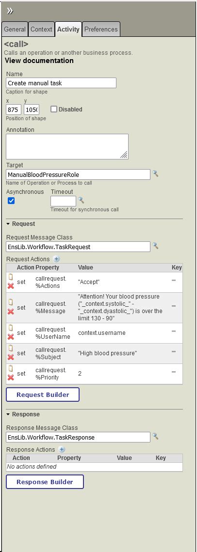 Tasks Flow With Intersystems Iris Workflow Engine Configuration