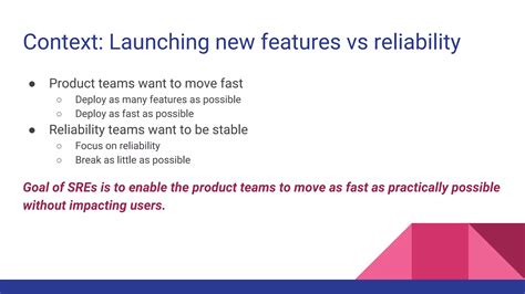 Overview Of Site Reliability Engineering Sre And Best Practices Pdf