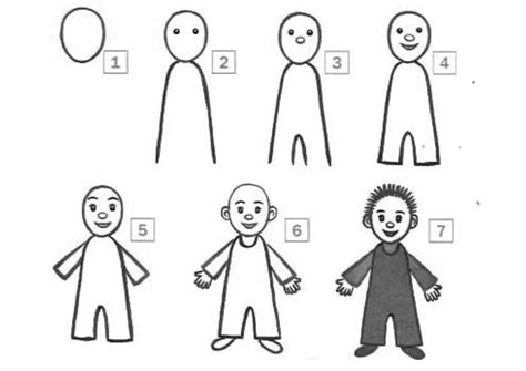 Как Нарисовать Человека Легко И Просто 59 Фото